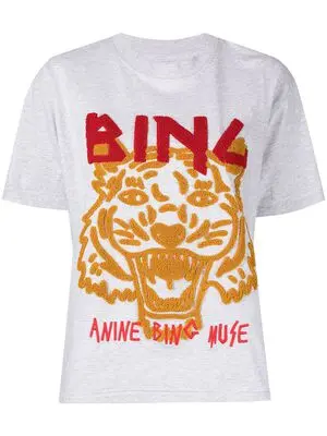 ANINE BING Tiger Tee Oversized T-shirt