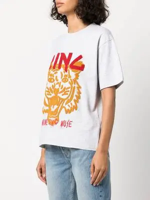 ANINE BING Tiger Tee Oversized T-shirt