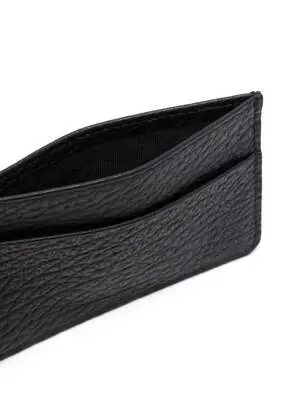 MAISON MARGIELA Four-stitch Leather Card Holder - Black