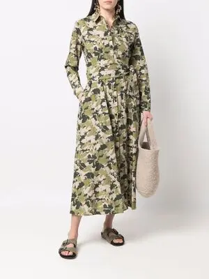 Woolrich Wilderness Printed Shirt Dress