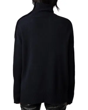 Zadig&Voltaire Star Button Sweater - Encre
