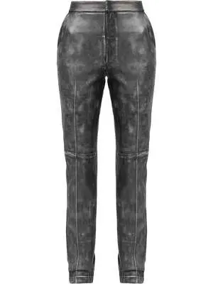 Alexander Wang Washed Leather Trousers