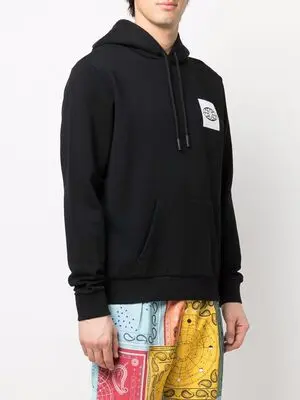 COUNTY OF MILAN Logo-patch Cotton Hoodie