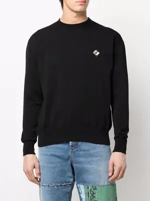 COUNTY OF MILAN Marcelo Burlon Logo-embroidered Jumper