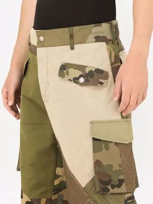 Dolce & Gabbana Camouflage-print Cargo Trousers