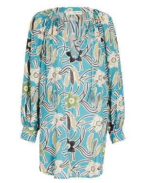 Ulla Johnson Biarritz Floral-print Tunic - Multi