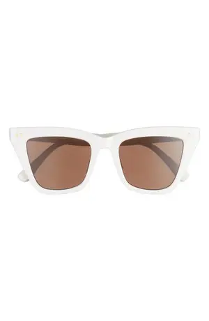 Bp. BP. 50mm Cat Eye Sunglasses Cream