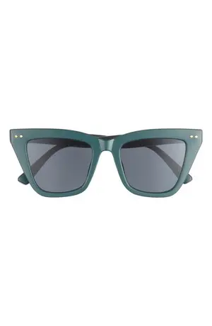 Bp. BP. 50mm Cat Eye Sunglasses Green