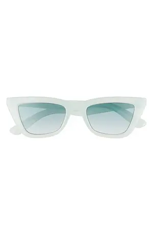 Bp. BP. 50mm Cat Eye Sunglasses Milky Mint