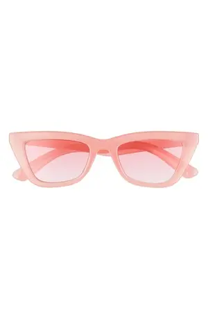 Bp. BP. 50mm Cat Eye Sunglasses Milky Pink