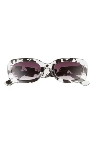 Bp. BP. Rectangle Sunglasses Black- White