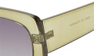 Bp. Rectangle Sunglasses - Clear Green