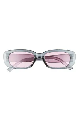 Bp. BP. Rectangle Sunglasses Grey- Pink