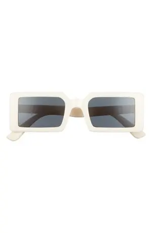 Bp. BP. Rectangle Sunglasses Ivory