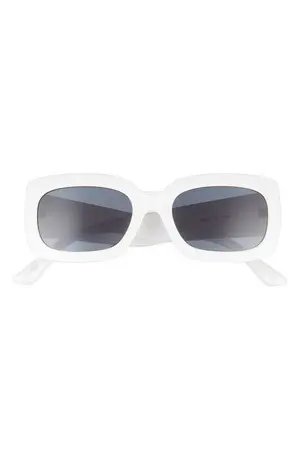 Bp. BP. Rectangle Sunglasses White