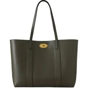 Mulberry Bayswater Leather Tote - Juniper Green
