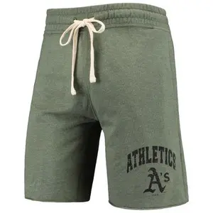 CONCEPTS SPORT Oakland Athletics Mainstream Tri-blend Shorts - Green