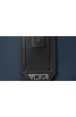 Tumi Academy Briefcase - Navy Coated Canvas