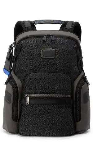 Tumi Alpha Bravo Navigation Backpack - Black Geometric