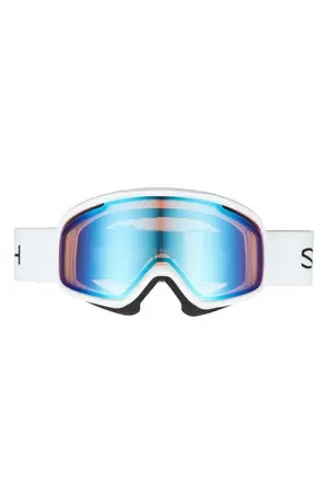 SMITH Smith Vogue 185mm Snow Goggles White / Blue Sensor Mirror