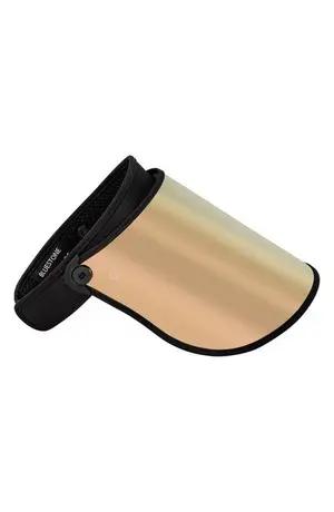 BLUESTONE SUNSHIELDS Full Lux Visor - Black/rose Gold Champagne