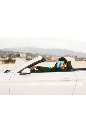 BLUESTONE SUNSHIELDS Full Lux Visor - Rainbow