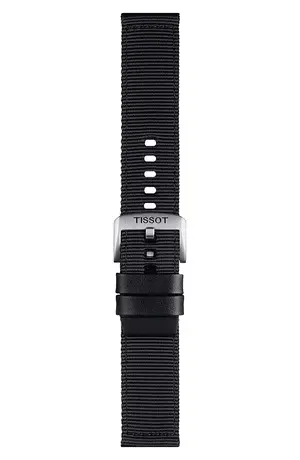TISSOT Tissot 22mm Watch Strap Black