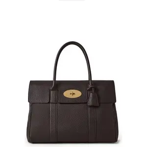 Mulberry Bayswater Leather Satchel - Ebony