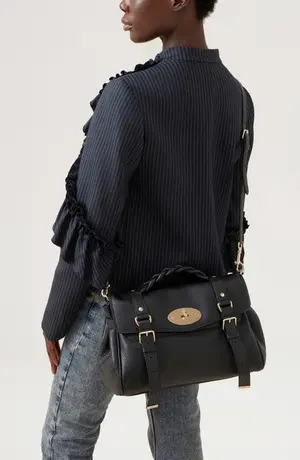 Mulberry Alexa Leather Satchel - Black