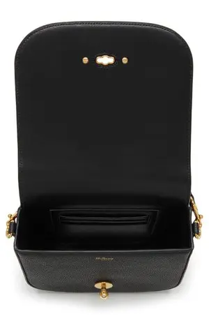 Mulberry Small Darley Leather Crossbody Bag - Black
