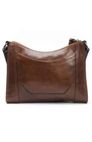 Frye Melissa Leather Crossbody Bag - Cognac