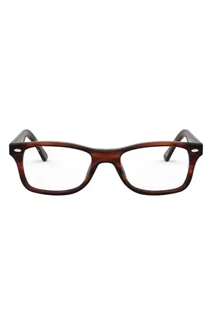 Ray-ban Ray-Ban 50mm Square Eyeglasses Stripehava