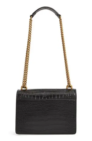 Kurt Geiger Shoreditch Croc-effect Crossbody Bag