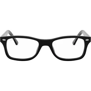 Ray-ban Ray-Ban 53mm Square Optical Glasses Top Black
