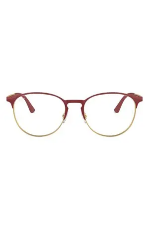 Ray-ban Ray-Ban 51mm Optical Glasses Bordeaux