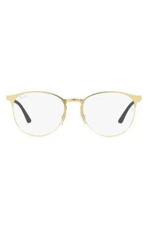 Ray-ban Ray-Ban 51mm Optical Glasses Light Gold