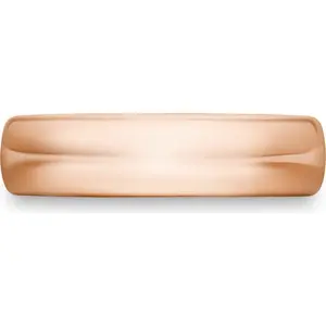 David Yurman Dy Classic Band Ring - Rose Gold