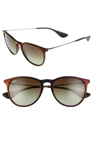 Ray-ban Erika Classic Sunglasses Black/ Red