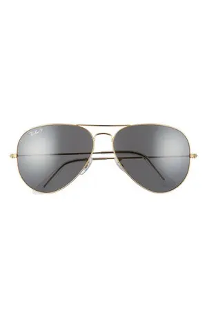 Ray-ban Original Oversize Aviator Sunglasses - Gold/black