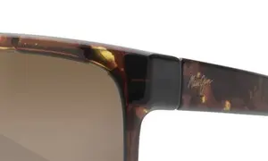 Maui Jim Pokowai Arch 58mm Polarized Rectangle Sunglasses - Tortoise