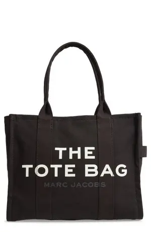 Marc Jacobs Canvas Tote - Black