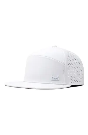 MELIN Trenches Icon Hydro Performance Cap - White/ White