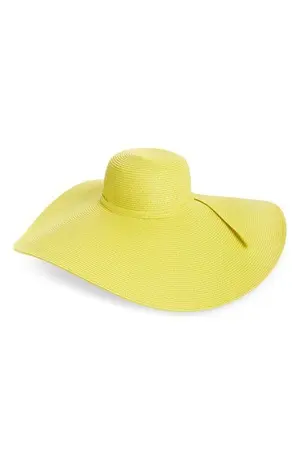 San Diego Hat San Diego Hat Ultrabraid XL Brim Sun Hat Citron