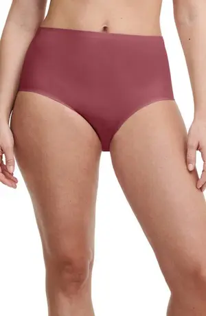 Chantelle Soft Stretch Full Briefs Sepia