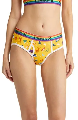 TOMBOYX Iconic Briefs Happy Camper
