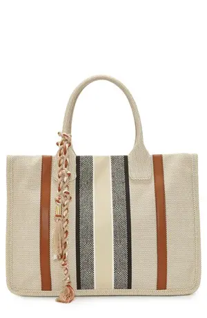 Vince Camuto Vince Camuto Orla Canvas Tote Natural