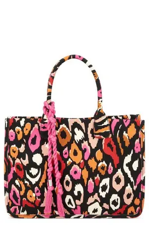 Vince Camuto Vince Camuto Orla Canvas Tote Pink Multi 2