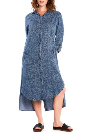 Wash Lab Denim Printed Day Dresses