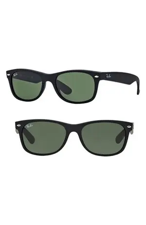 Ray-ban Ray-Ban Wayfarer Rectangular Sunglasses Matte Black