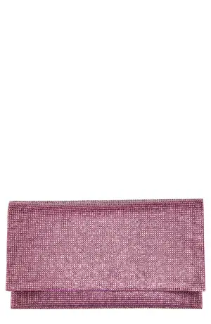 Nina Nina Crystal Clutch Amethyst